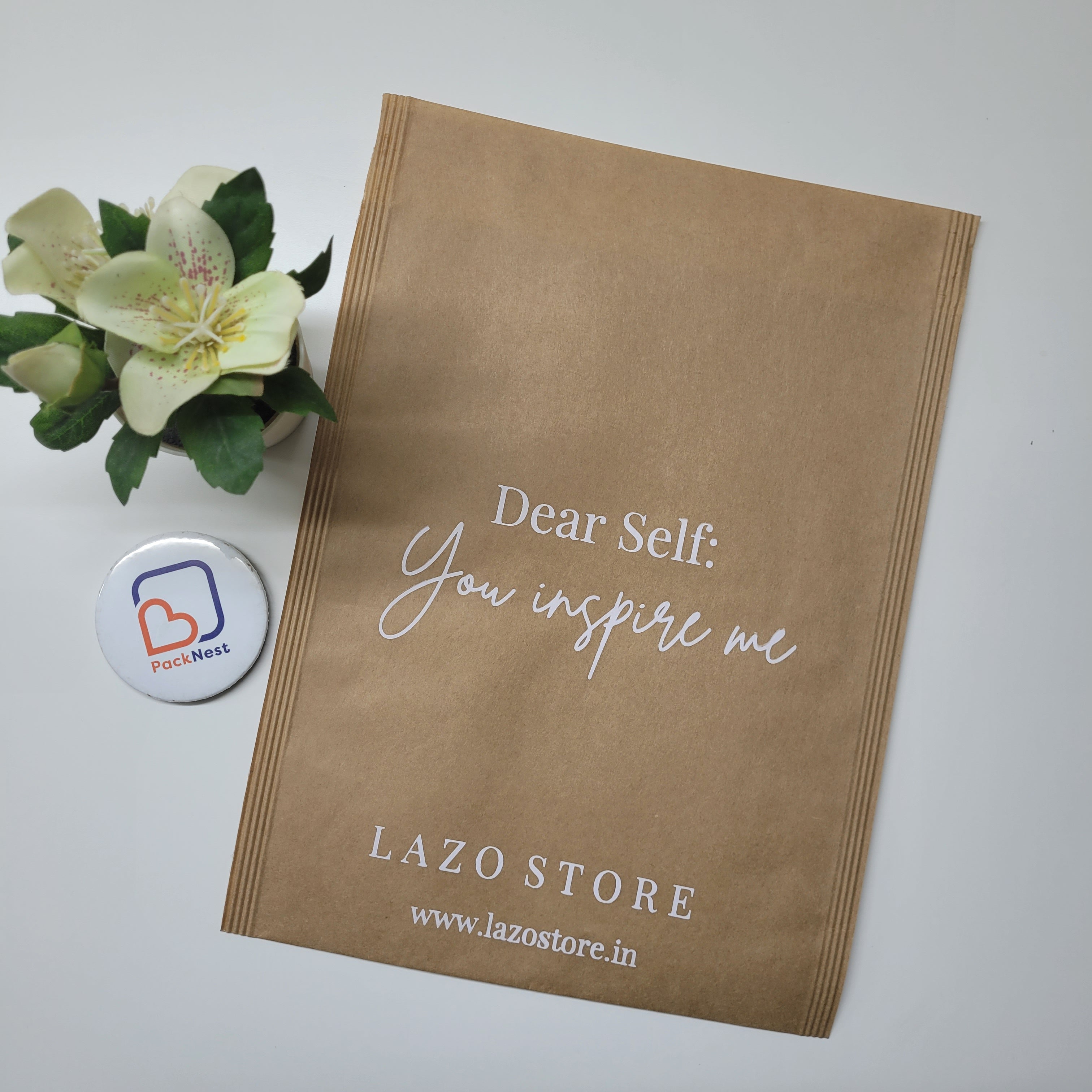 Plain & Printed Paper Courier Bags – Packnest