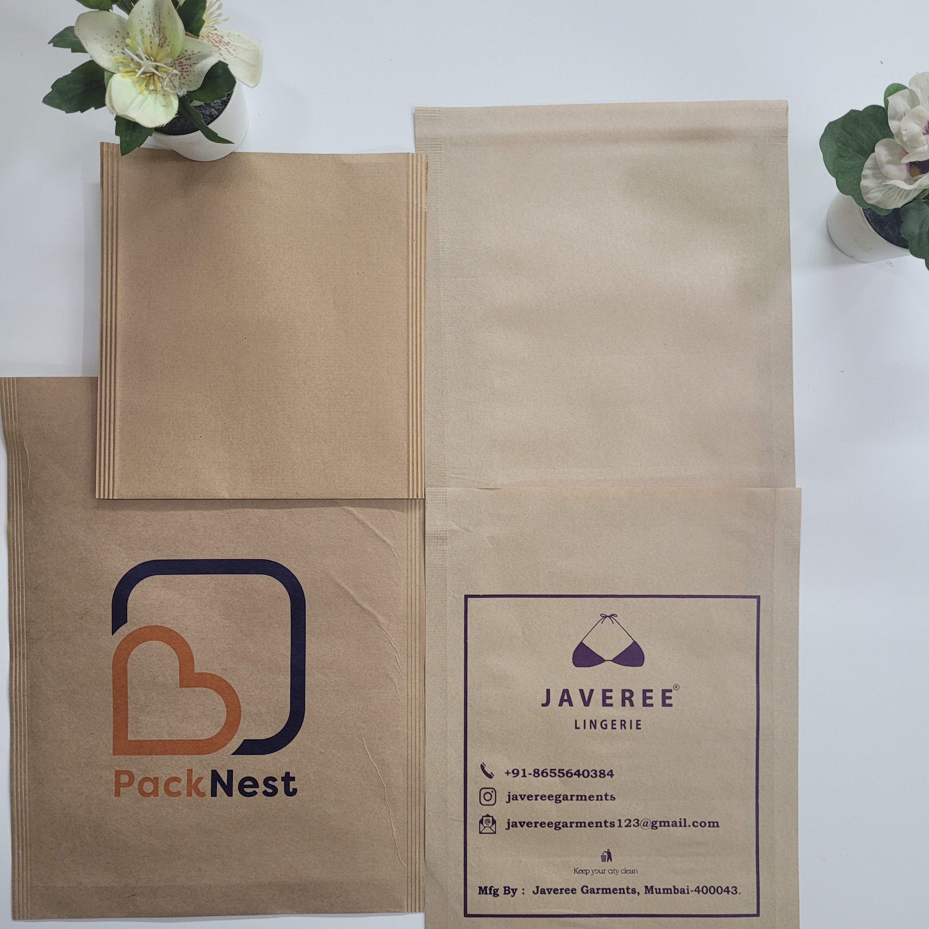 Plain & Printed Paper Courier Bags – Packnest