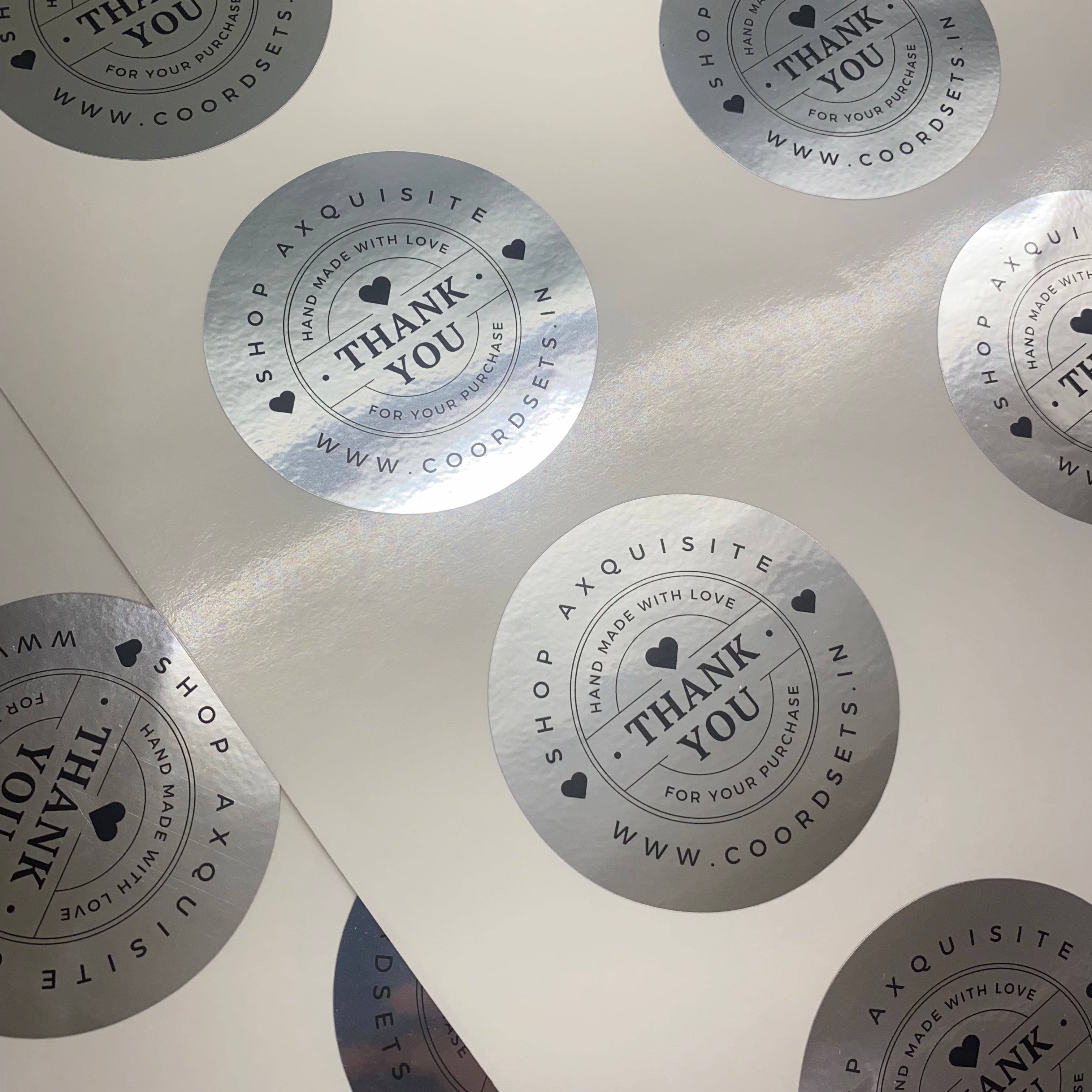 Silver Stickers – Packnest