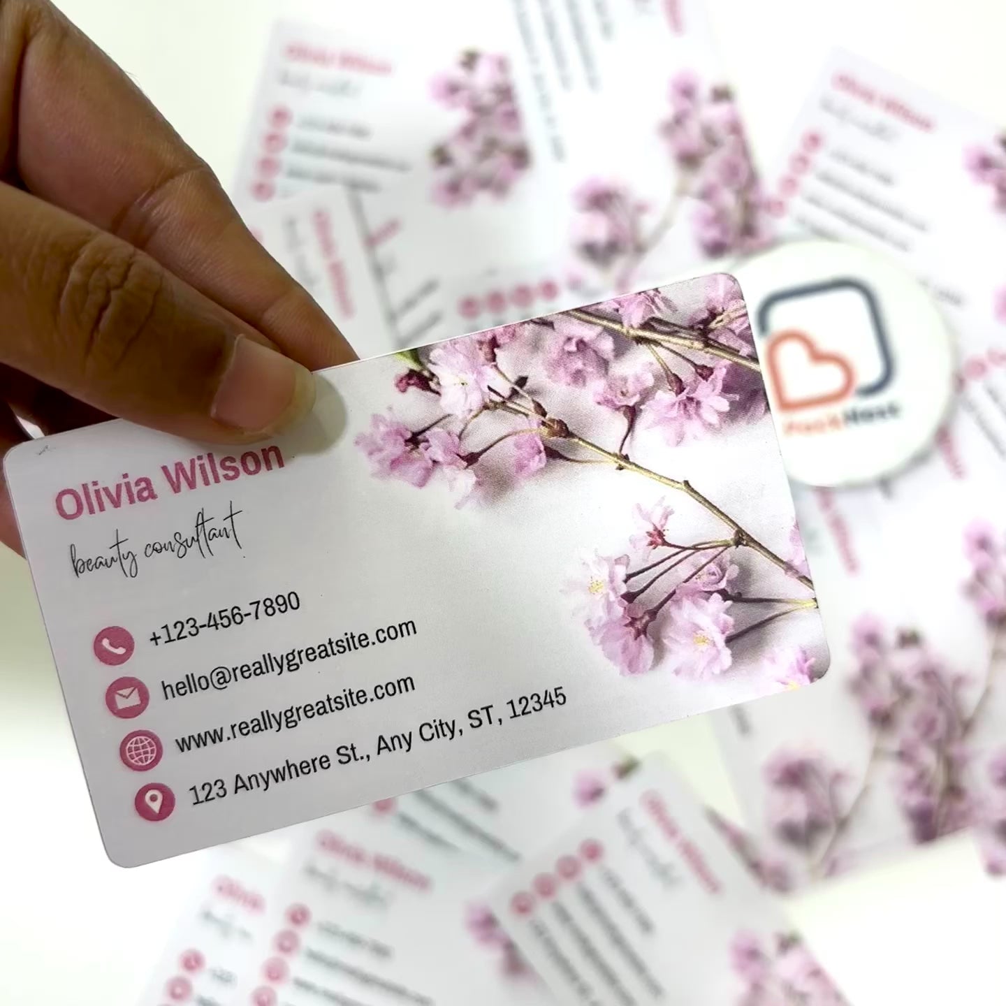 Non-Tear Business Cards (Pack of 100) – Packnest